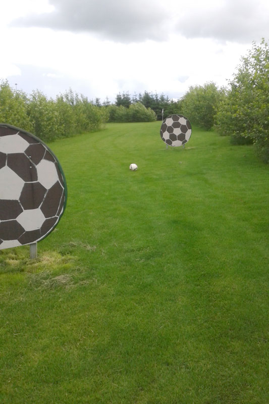 Swin-Golf Gerneth in Paulushofen / FUSSBALL GOLF